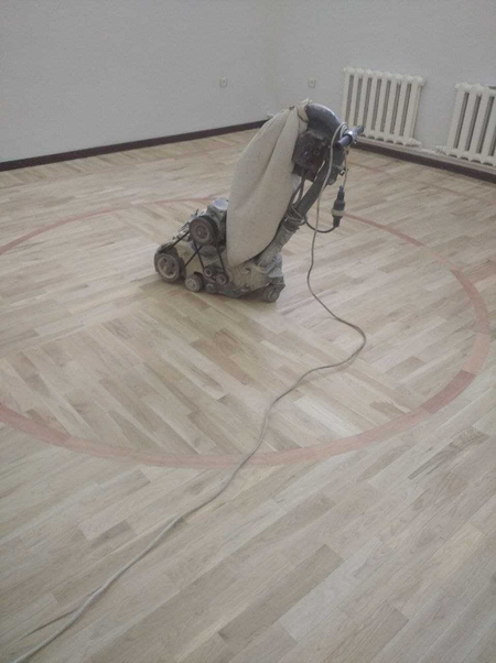 Шлифовка и лакирование деревянных и паркетных полов