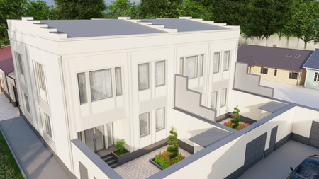 Котеджлар сотилмоқда. 1.6 сотихдан 5 таховли. 250м². Қумариқ махаллада
