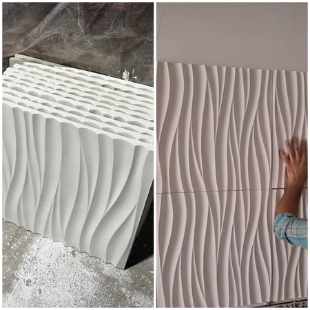Arzon va sifatli 3 D Panel va Tyagalar gipsdan