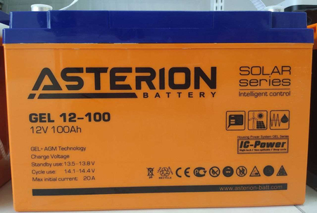 Аккумуляторы Гелиевые Серии GEL ASTERION