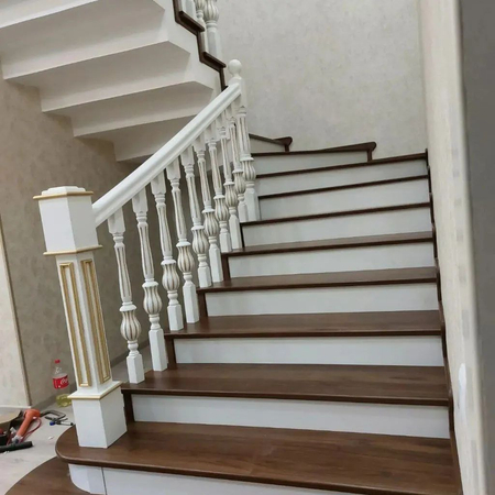 Лестница зина обшивка