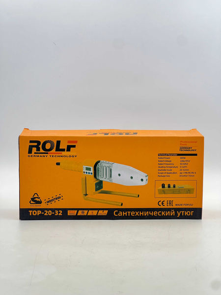 Утюг для пластиковых труб Rolf TOP-20-32