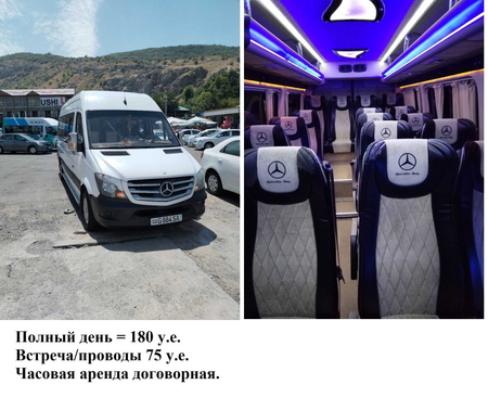 Аренда с водителем. Минивэны и Микроавтобусы.