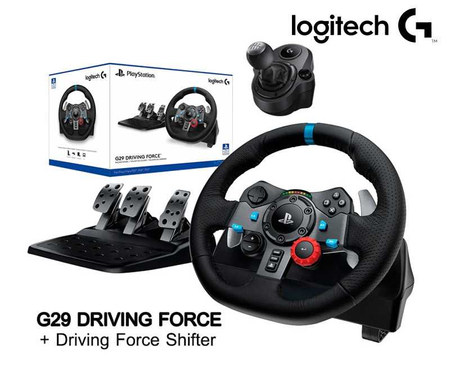 Продам игровую консоль Logitech G29 + Коробка передачи (Шифтер)