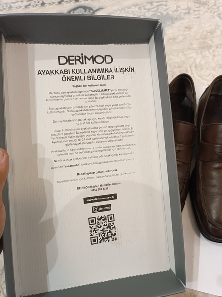 DERIMOD туфли PREMIUM качества