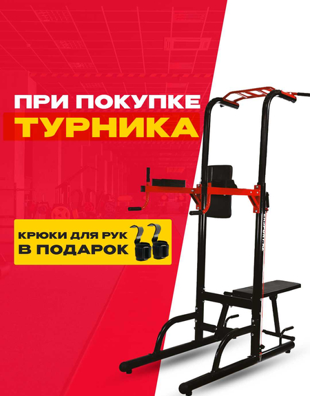 Турник 6в1 многофункциональный от ERSPORT