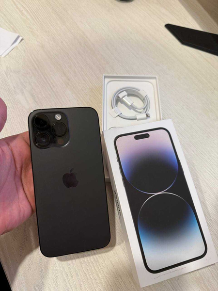 Iphone 14 pro max, black