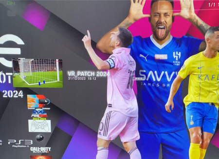 PES 2018 PS3 ga VR Patch 2024