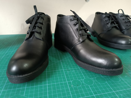Leather Chukka boots