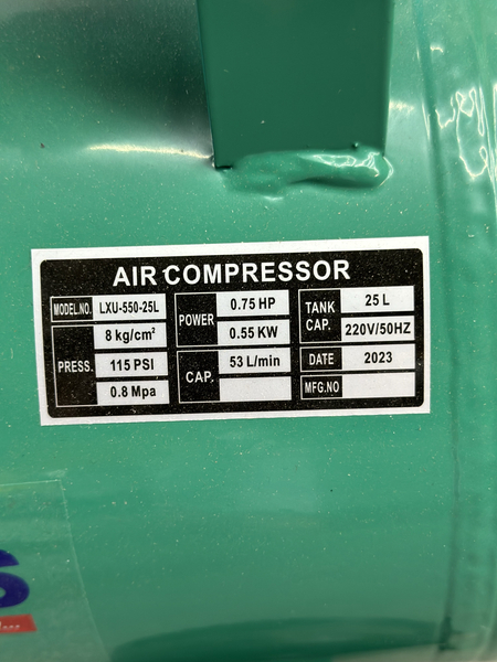 Kompressor Mirolis 25L bez shum
