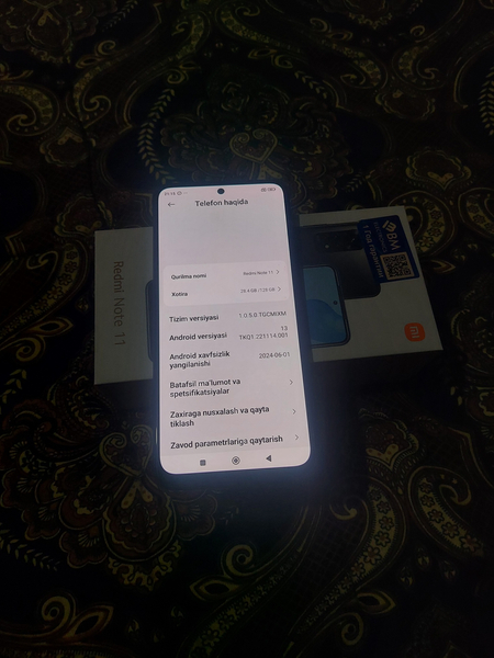Redmi note 11  sotiladi