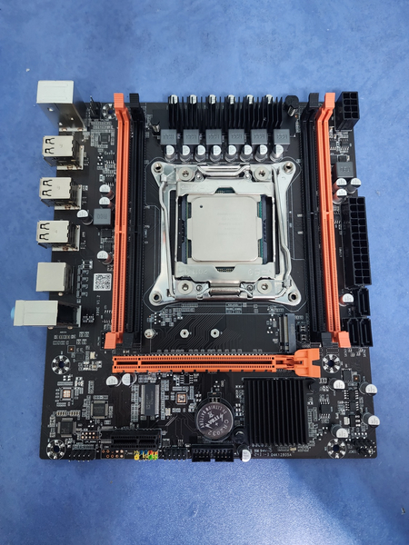 X99E + Intel Xeon E5-2630v4 / озу 16gb / ssd m2 nvme 512gb / кулер