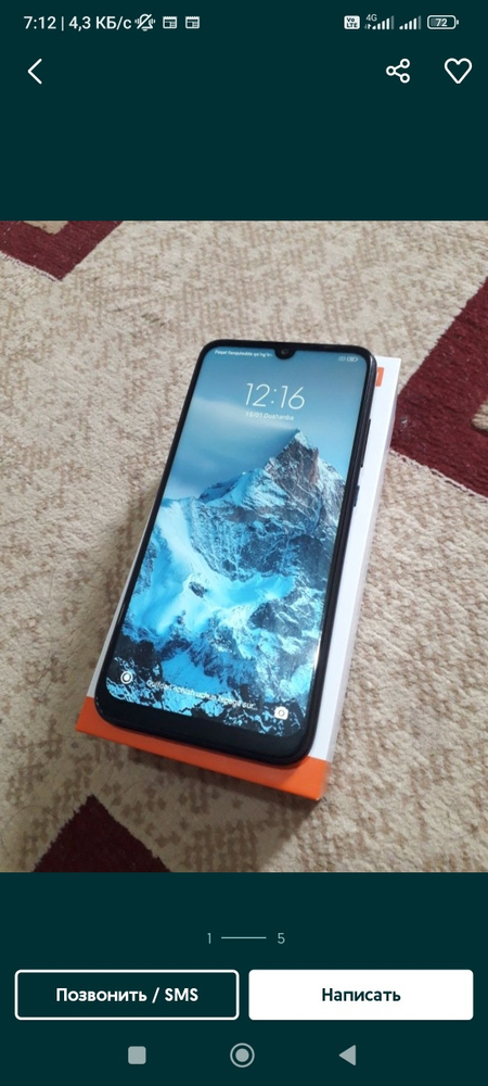 Redmi note 7 kor dok bor xolati yaxwi xotira 4 ga 64 gb