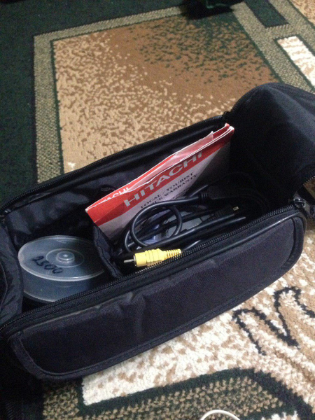 hitachi kamera dvd i na memory card