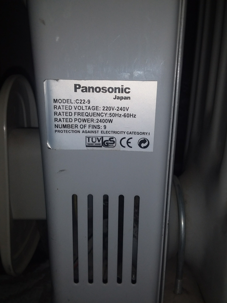 Масленный обогреватель PANOSONIC