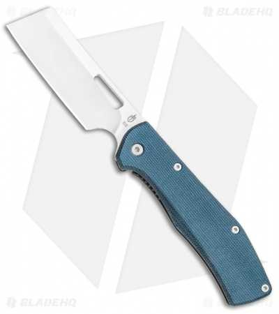 Нож Gerber FlatIron Cleaver Frame Lock Knife Blue Micarta