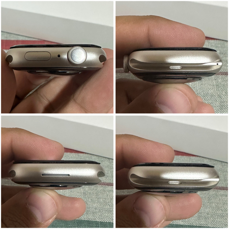 Apple Watch 8 45 Starlight, 100%