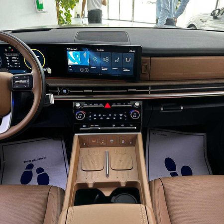 Hyundai Santa Fe 2024 год официального дистрибьютора в Узбекистане