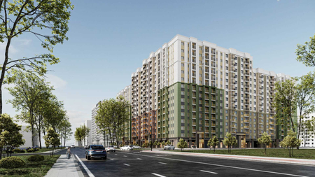 O`Z Zamin от Golden House 1 комнатная White Box в ипотеку без кадастра