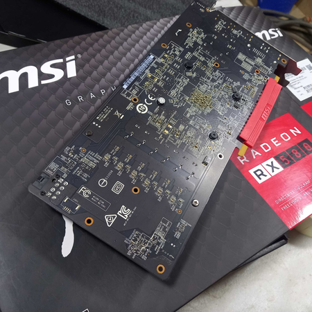 Видеокарта MSI RX580 ARMOR 8Gb