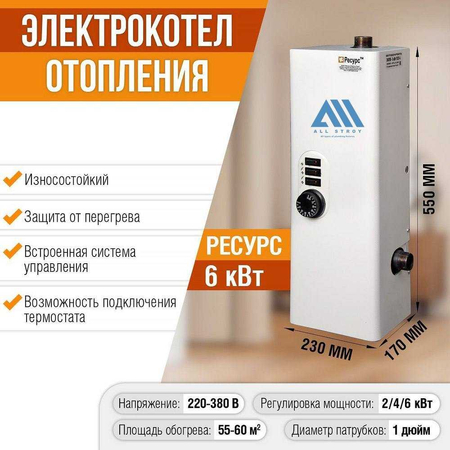 Газовый двухконтурный котел RULLS RESURS с низким ценам от первых рук!