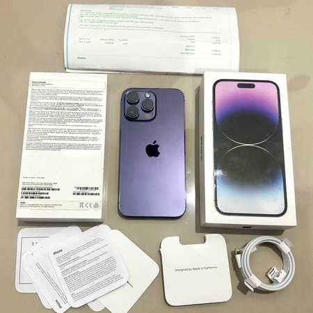 Iphone 14 pro grey \ 256GB \ Dual SIM \ Battery 92% \ CH/A
