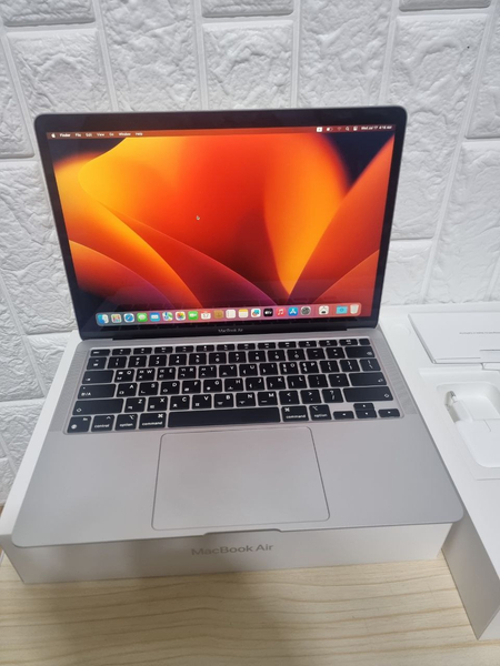 Macbook M1 Air silver fullbox/полная коробка sotiladi
