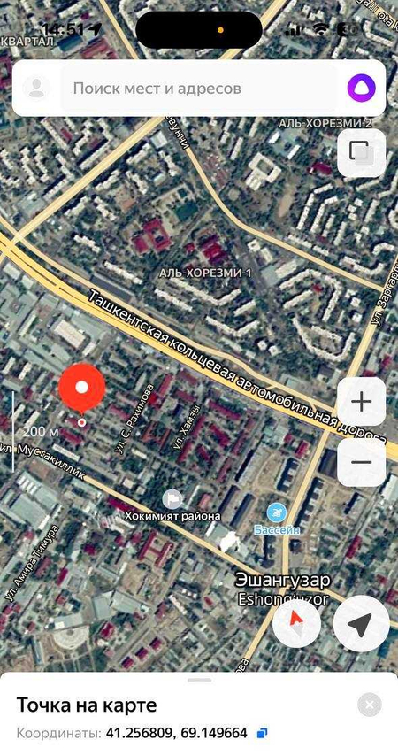 Квартира 2*3/1/2 Эшонгузар Райцентр 60 кв.м +Парковка. Без маклер