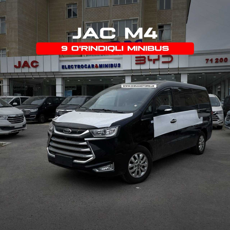 JAC M4 minivenlari 9 va 11 kishilik