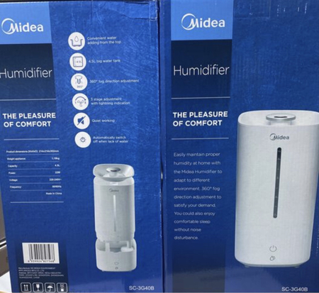 Хит Продаж! Увлажнитель воздуха Midea 4,5L, uvlajnitel havo namlagich