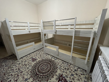 Ikki etajli kravat двух двухъярусные кровати sehdan garantiya bor