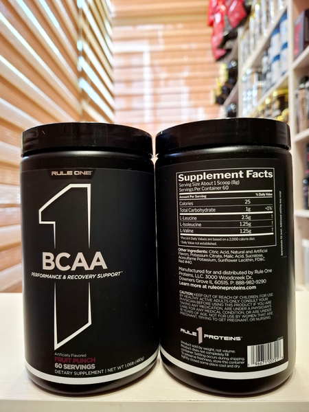 BCAA от Rule1 One 2:1:1 Рул Бцаа 480грамм 60 порций.