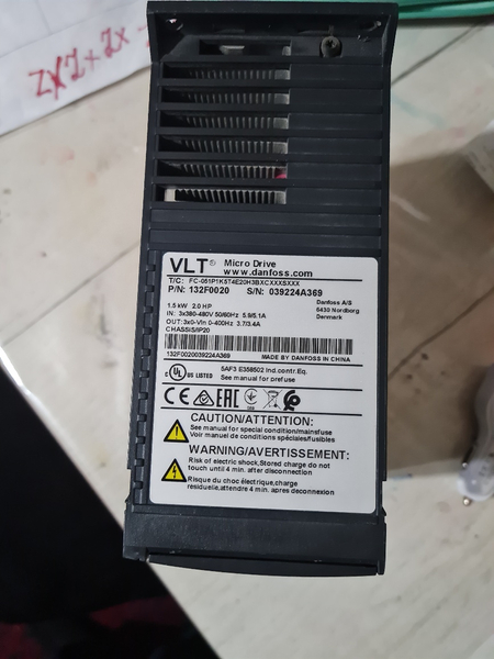 Частотный преобразователь 132F0020: Danfoss