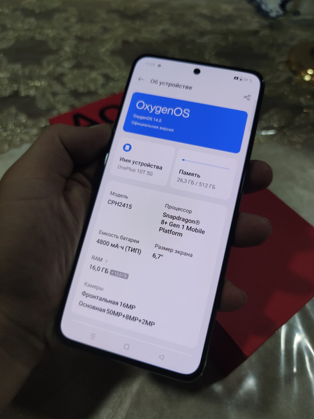 OnePlus Ace Pro 16/512Gb Moonstone Black Kamolekt