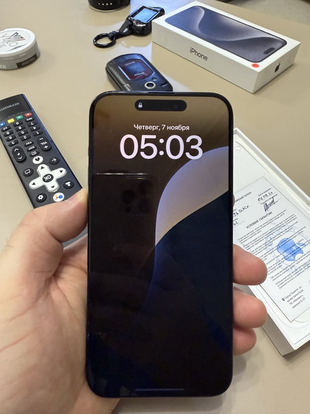Iphone 15 pro max | 100% батарея | 256