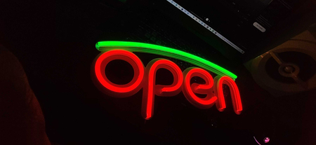 OPEN Neon tablo mahsuloti