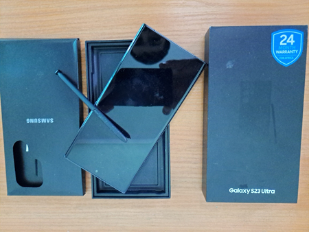 С каробками Samsung Galaxy S23 Ultra 2-XSIM 256GB Vietnam Original