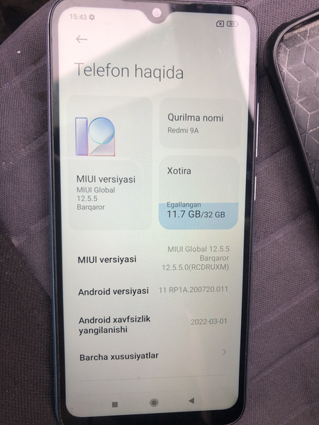 Продается телефон Readme 9А Redmi 9 A