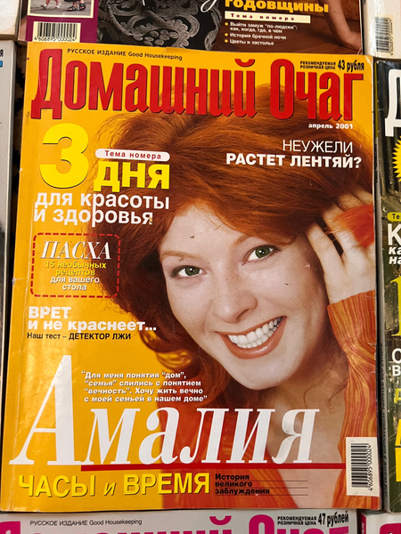 Журналы Домашний Очаг 20 штук, нулевые, 2000-е выпуски