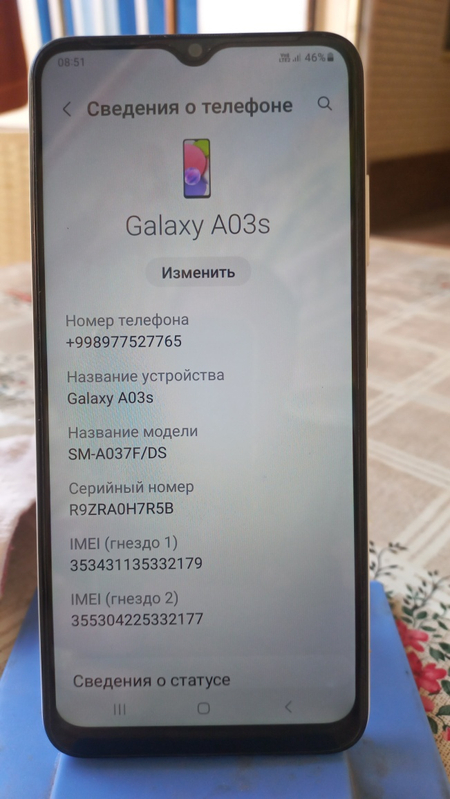 Galaxy a03s. Zòr состояние