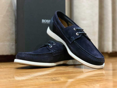 Hugo Boss кожаные лоферы