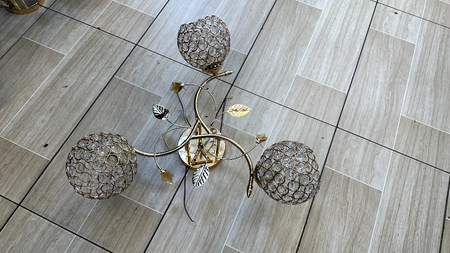 Lustra galagen led patsvetka lampa hi  yech bra svitilni