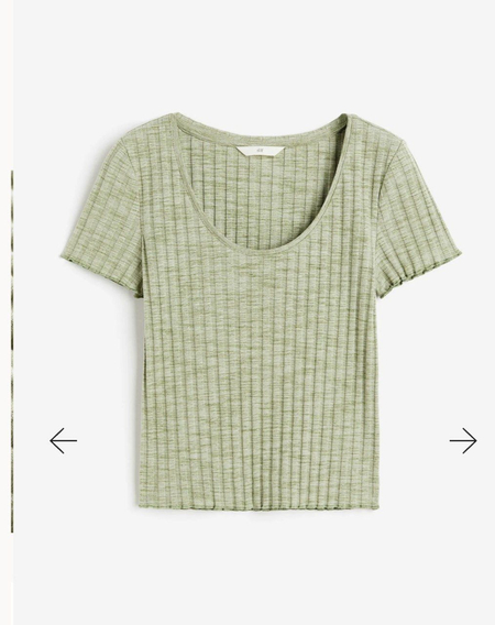 Фирменный топ H&m