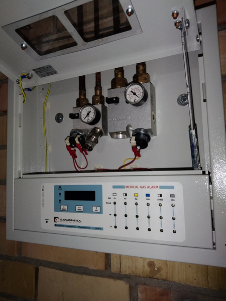 Газоснабжение медицинских газов ( О2 ,СО2,N2O,Не,Ar,Аir,VaC, Air,