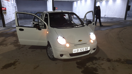 Matiz sotiladi faqat naxt