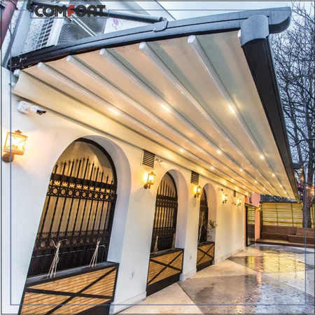 Pergola Kafe restoran va uylar uchun soyabon