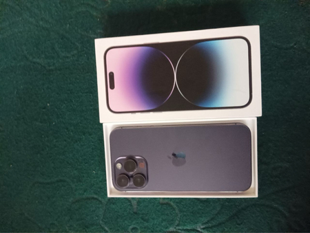 Iphone 14 pro max purple 128 gb