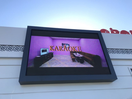 Led monitorlar media fasadlar