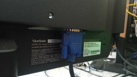 ViewSonic 19dyum monitor