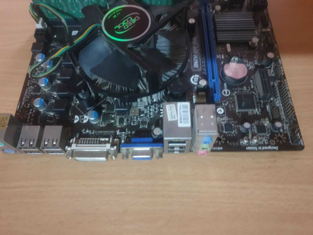 Материнская плата H61 (MSI) + процессор+ оперативная память